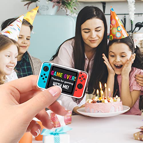 Video Game Party Thank You Sticker Labels, Great for Party Favors, Envelope Seals & Goodie Bags(54 Count)