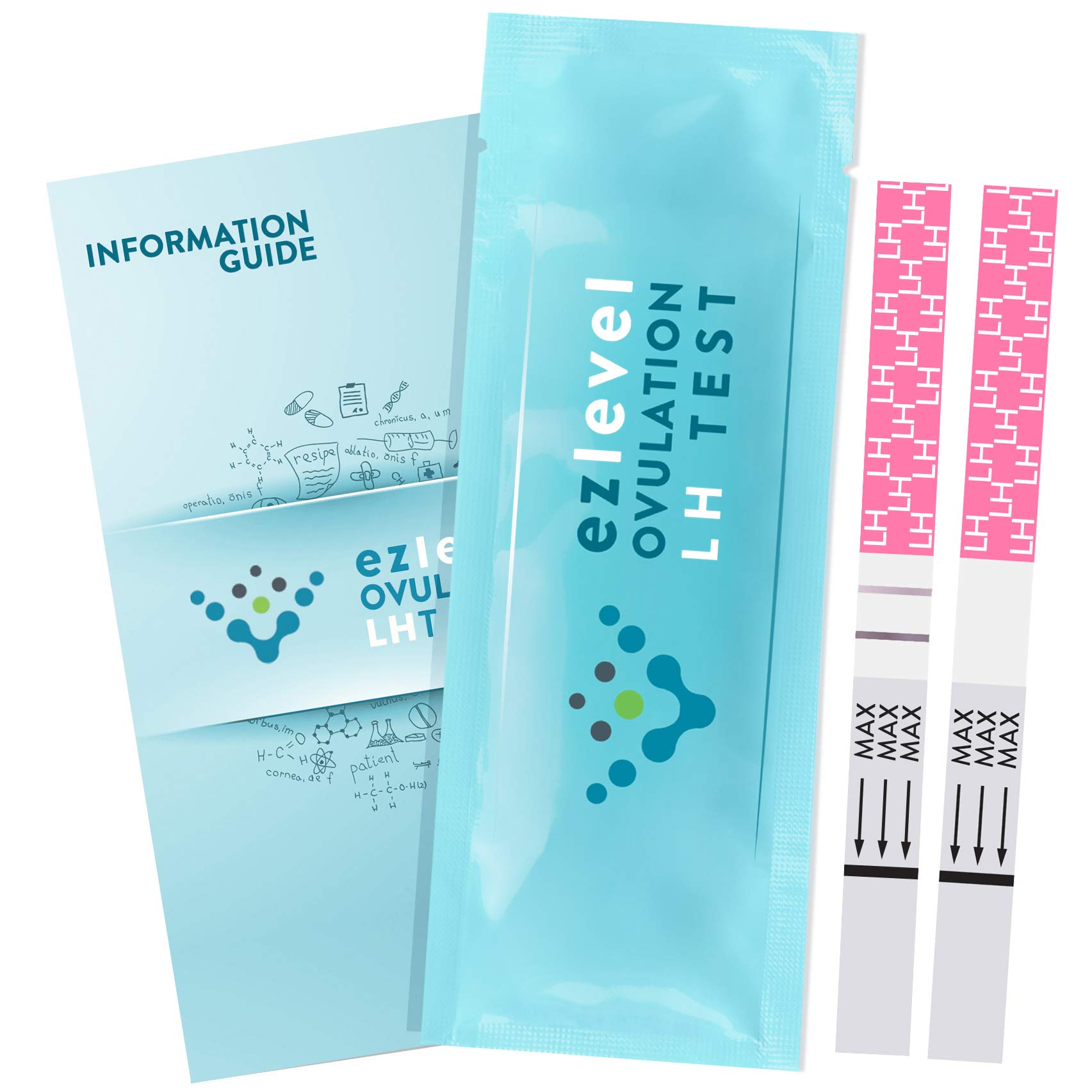 EZ Level 100 Ovulation and 50 Pregnancy Test Strips