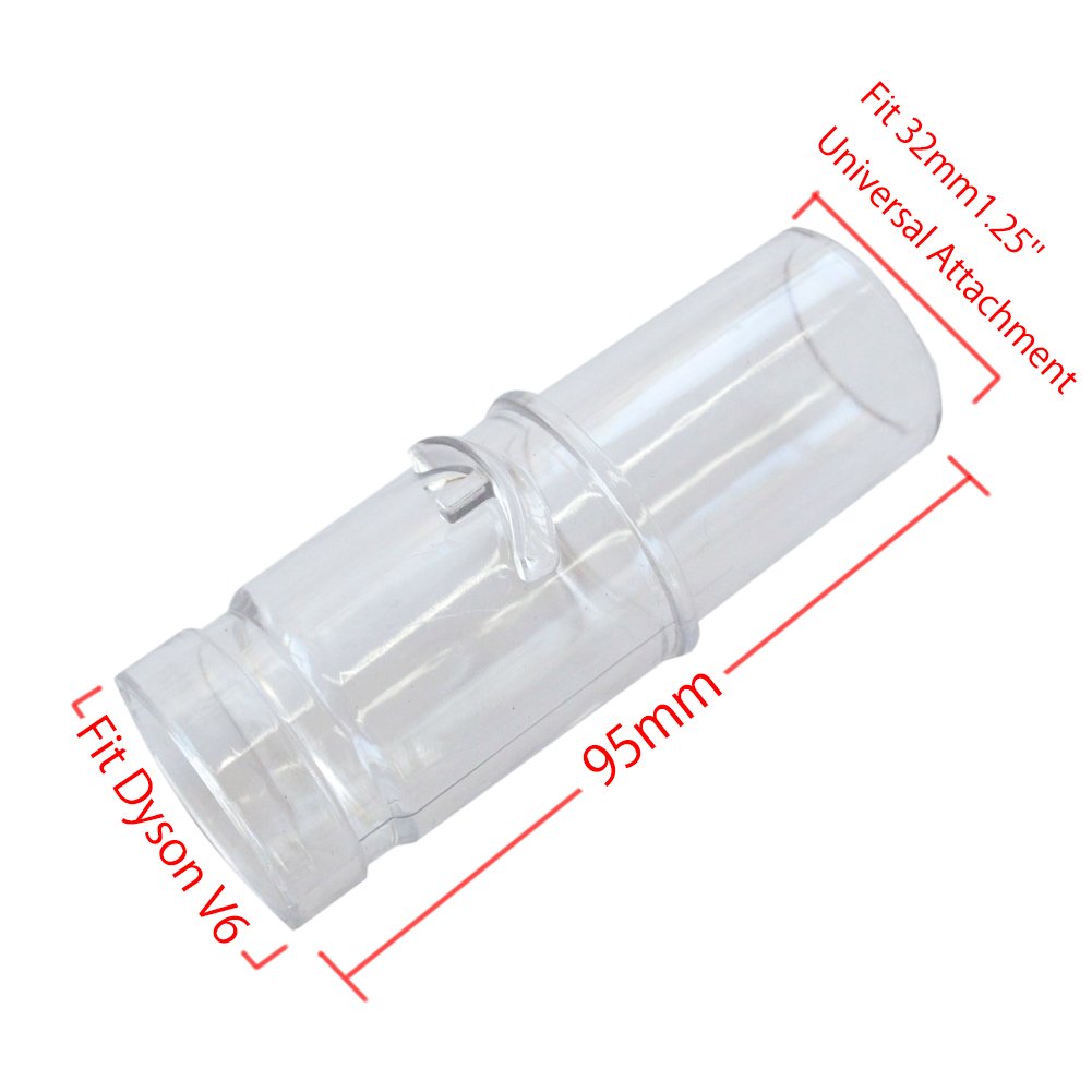 EZ SPARES Magical Adaptor Make 32mm 1.25'' Universal Vacuum Cleaner Replacement to Fit Dys DC35 V6 Vacuum Accessory Adapter Tool Hose 912270-01