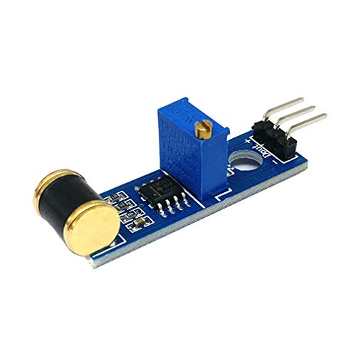Hailege 2pcs 801S Vibration Sensor Module Vibration Module Analog Output Adjustable Sensitivity