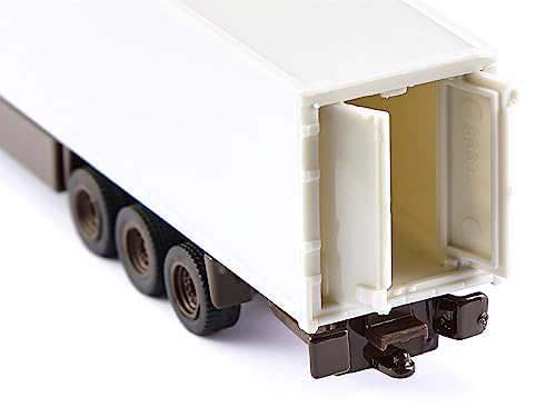 Truck with Double Pup Trailers DHL Road Train 1/87 (HO) Diecast Models by Siku SK1806