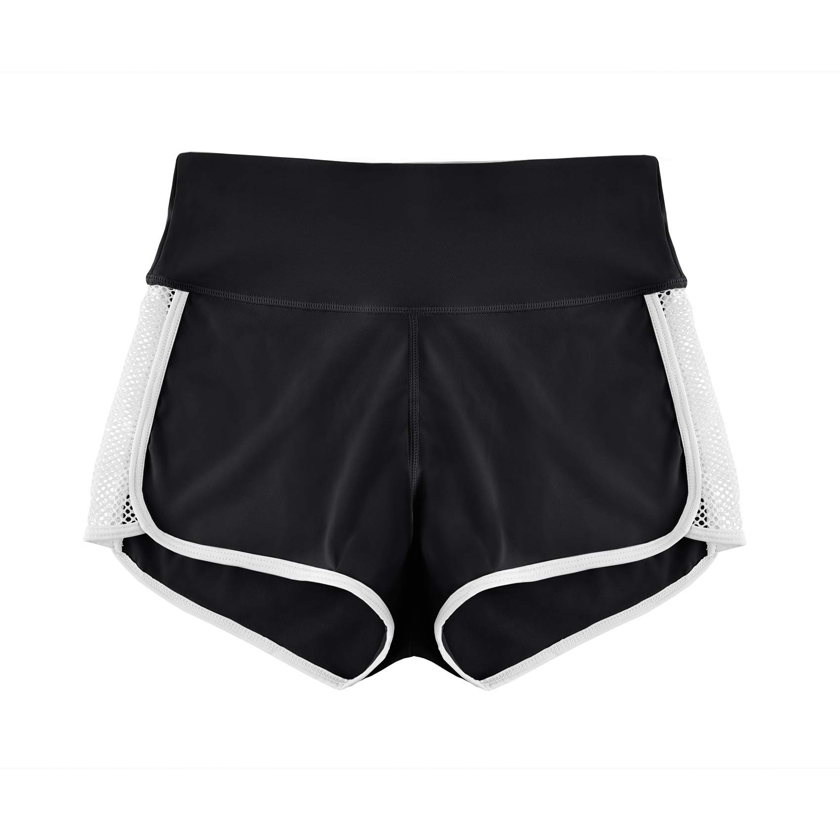 Gafeng Women's Scrunch Butt Shorts Booty Lifting Ruched High Waist Workout Yoga Running Short Leggings