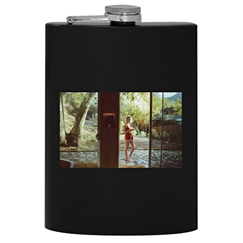 FC Carino B35Y22D63W0403417M07T32C02S27-8oz Black Hip Alcohol Drinking Flask PDI #PIDP403417