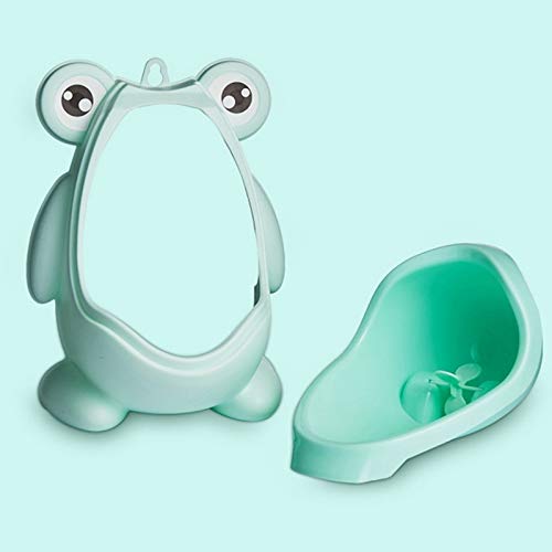 Misaso Baby Boy Urinal Infant Toddler Wall-Mounted Potty Stand Vertical Pee -Blue