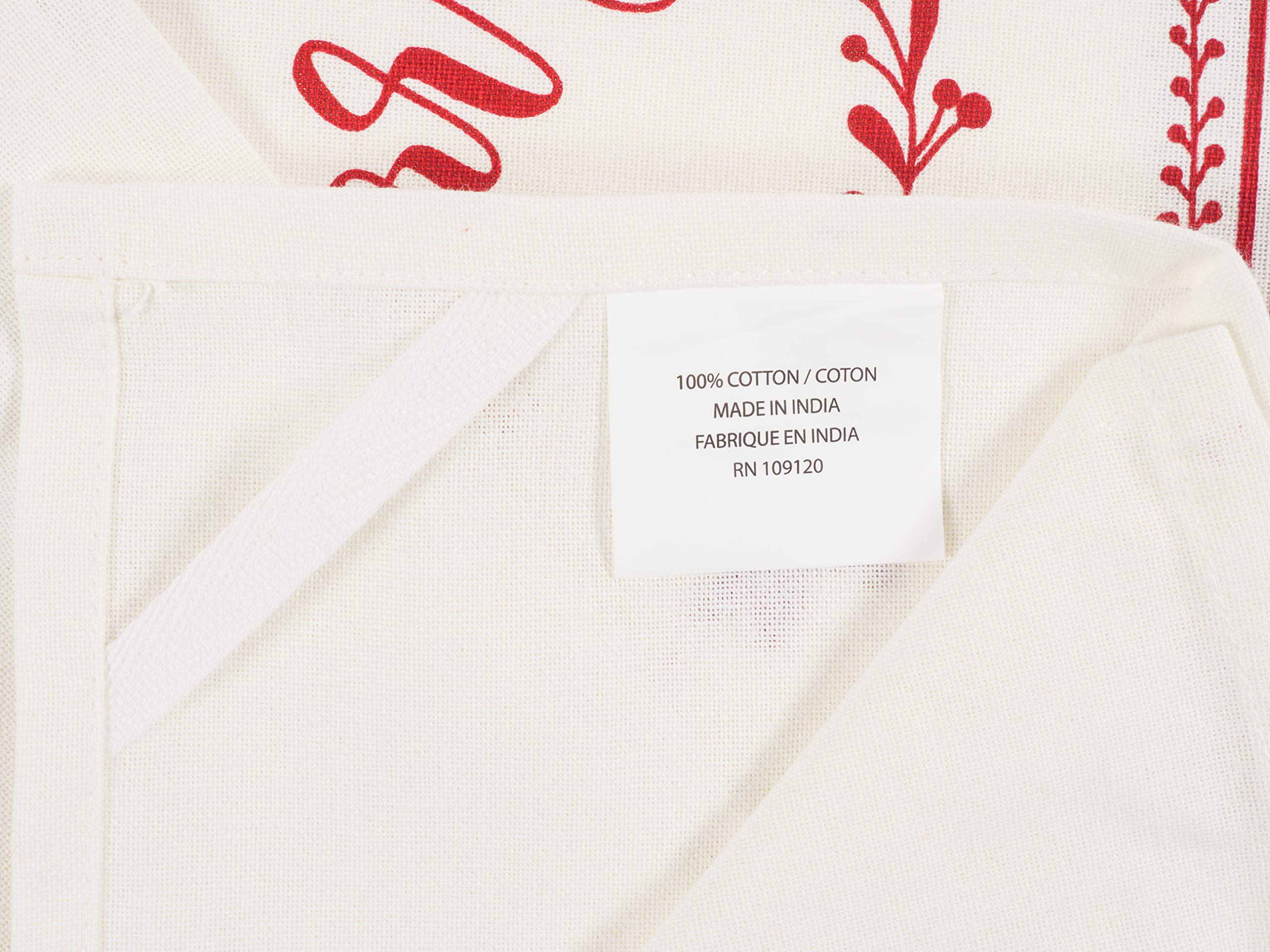 KAF Home Mixed Kitchen Holiday Dish Towel Set of 4, 100-Percent Cotton, 18 x 28-inch - Merry & Noel