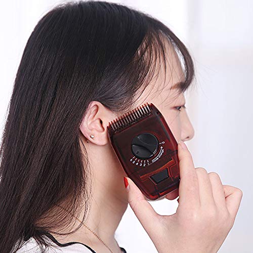 Hair Trimmer Multifunctional Manual Hair Trimmer Hairdressing Comb Adjustable Portable for Travel