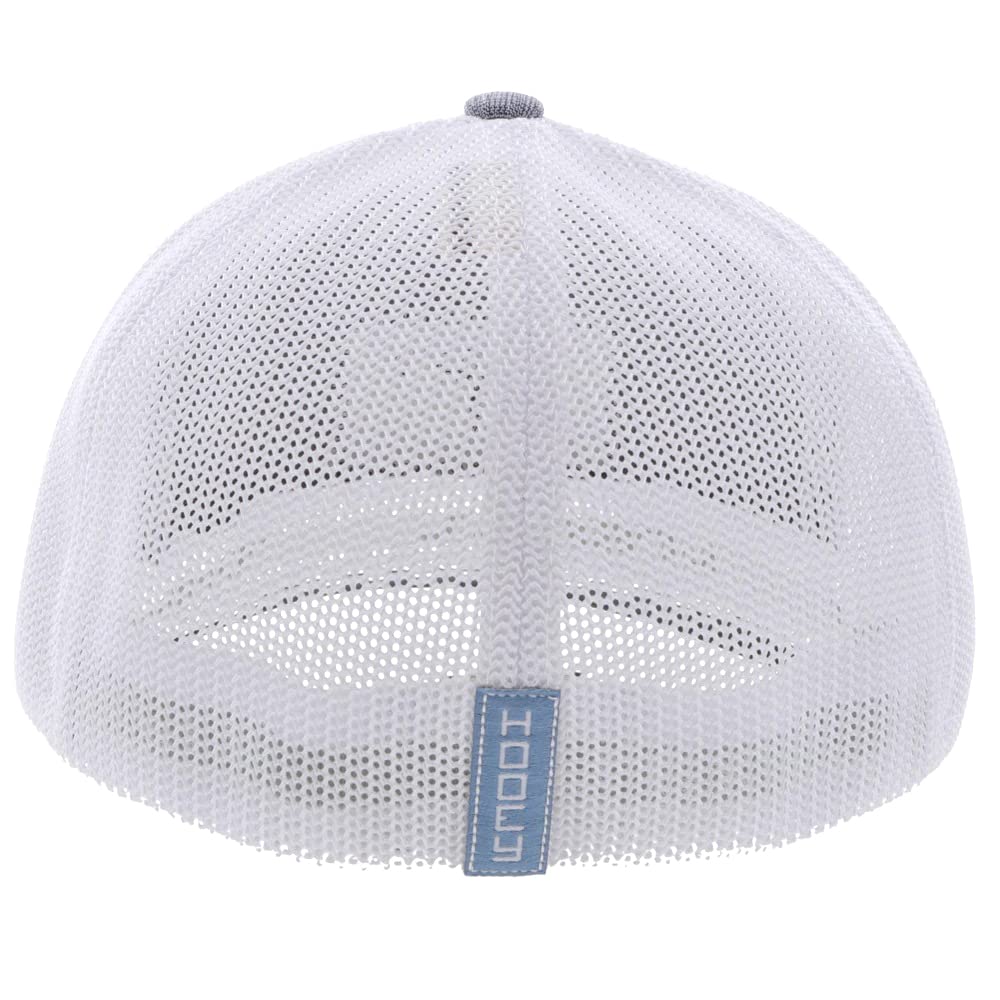 Hooey Men's Doc Logo Patch Mesh-Back Flex-Fit Ball Cap Blue L XL