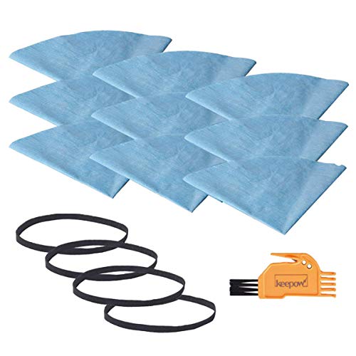 KEEPOW VF2002 Reusable Dry Vac Filters for Most Shop Vac MACS-200D SS11-450, Vacmaster Vacuum Cleaners, Part# 9010700, 9013700 (9 Pack)