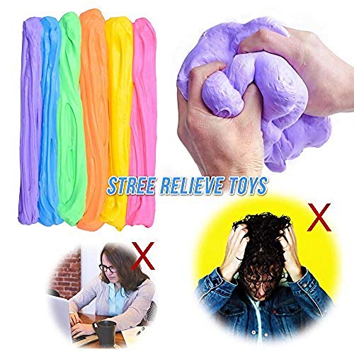 sloueasy 16 Pack Butter Slime Kit, with Mint Slime, Watermelon Coffee Lemon Rainbow and Cake Super Soft & Non-Sticky, Birthday Gifts for Girl Boys