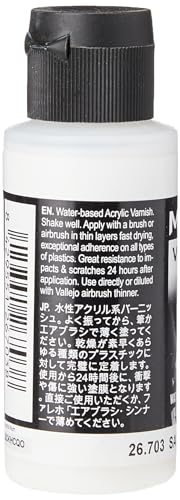 Vallejo Mecha Satin Varnish 60ml Painting Accessories