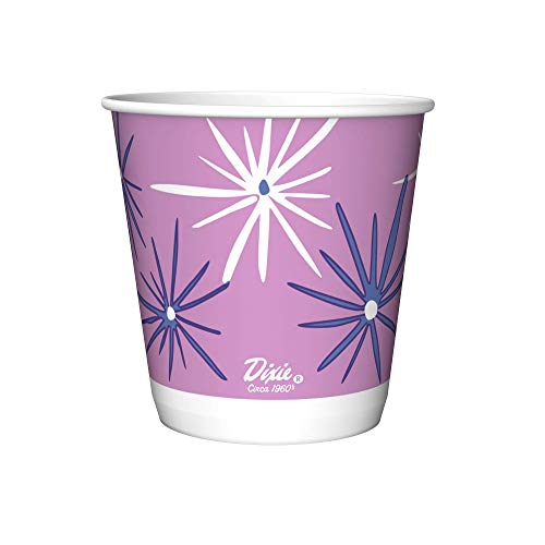 Dixie Paper Bath Cups, 3oz Cups, 400 Count (Pack of 1), Colors/Styles Vary