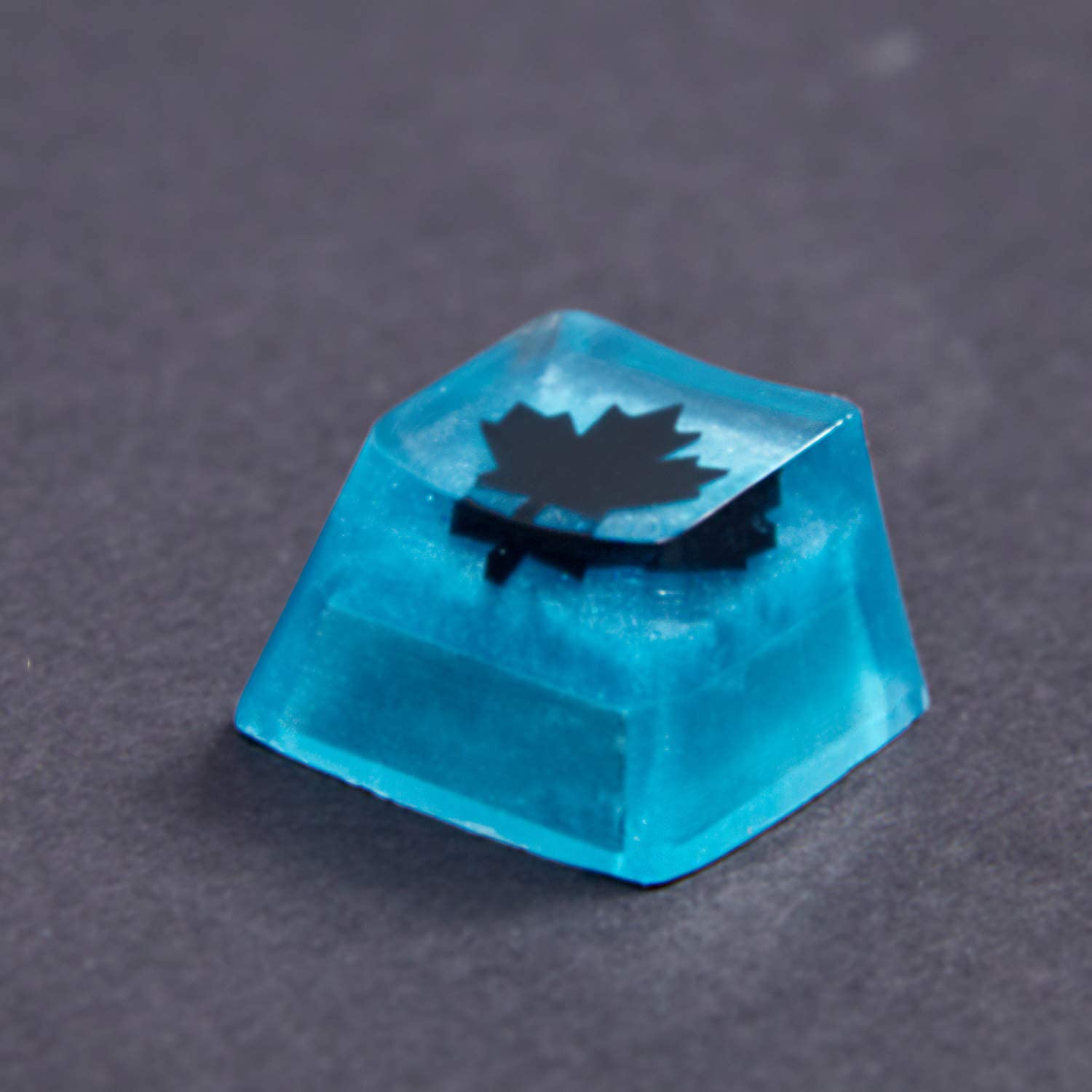 Gaming Keycaps Rainbow 6 Black Ice Resin Keycaps for Cherry MX Swtiches (OEM R4)