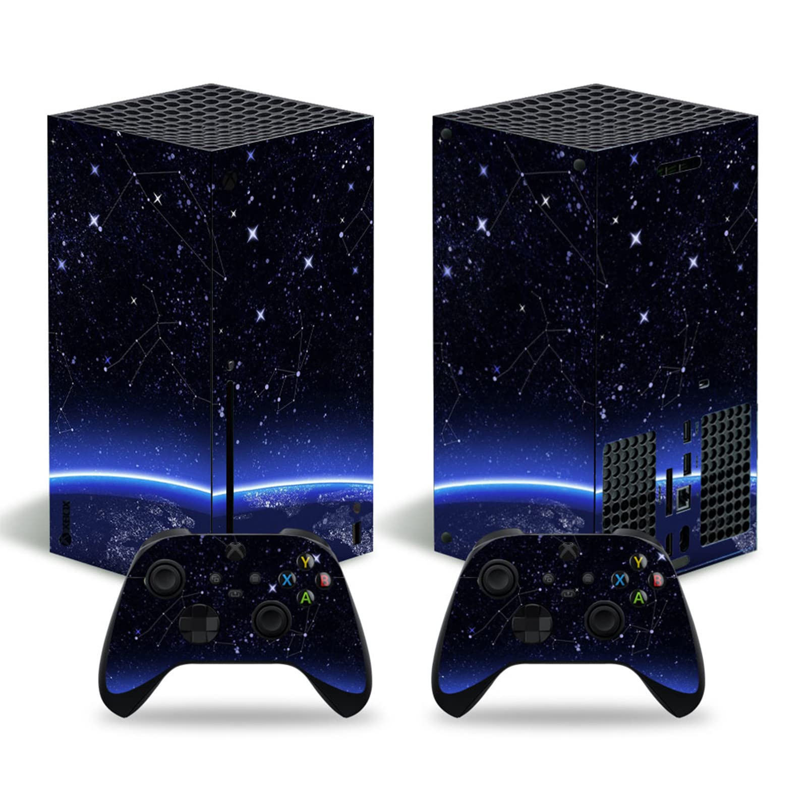 Guugoon Landscape Skins Compatible with Xbox Series X Console Controller, Vinyl Decal Stickers for Xbox Series X,1