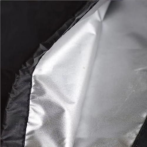 Typutomi Playground Replacement Canopy, 52" x 89" Waterproof Swing Set Replacement Tarp Kids Playground Roof Canopy Backyard Playset Canopy Replacement for Outdoor Swing(Black)