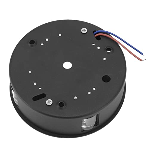 LED Modern Wall Light, Round Design 4 Side Beam Light, 12W High Brightness Soft 4 Side Light Waterproof Wall Light, Made of Aluminium for Kitchen Bathroom Dining Room ( Color : Black )