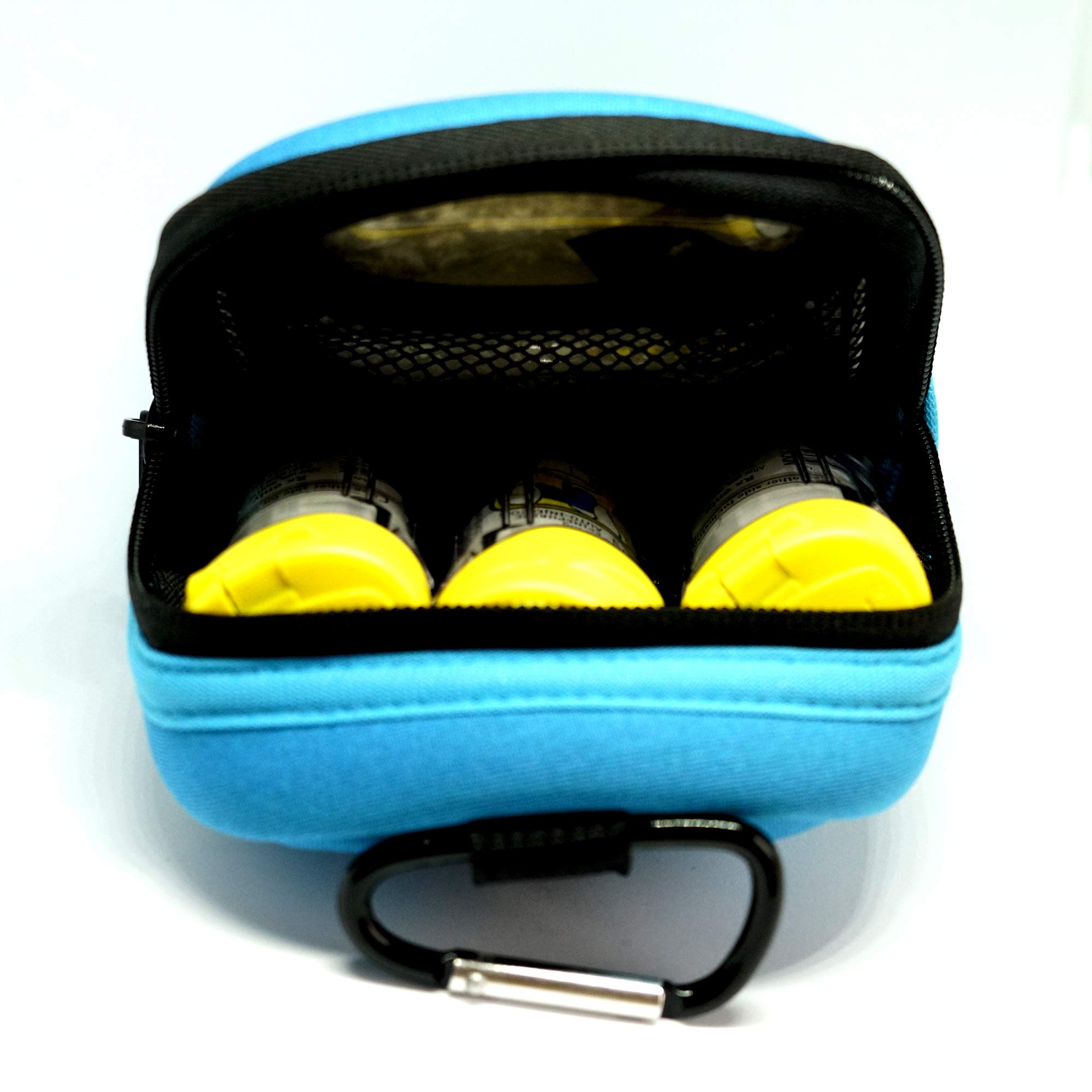 EPI-TEMP Epipen Insulated Case for Kids, Adults β Smart Carrying Pouch, Storage Bag, Powered by PureTemp Phase Change Material to Keep Epinephrine in Safe Temperature Range (Teal)