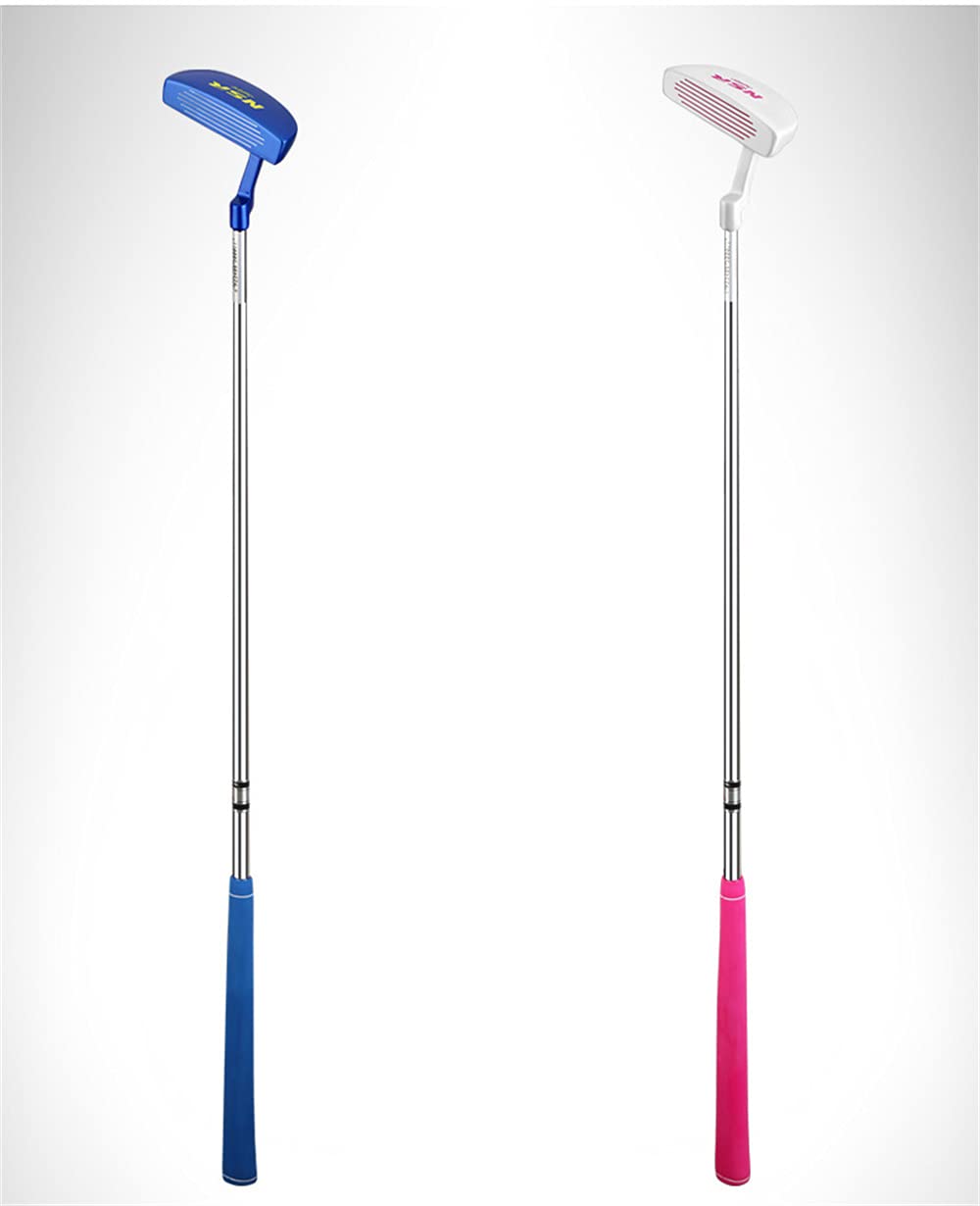 Gaolfuo Kids Golf Putter Left Hand and Right Handed Childrens Golf Clubs for Ages 3-12 Boys and Girls Practice Putters (Blue,Left Hand for Ages 3-5)
