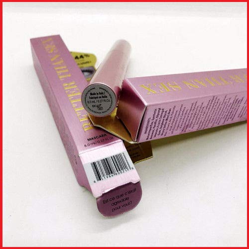 FidgetGear New Makeup Eye Too face Better Than Sex Mascara Black Waterproof Pink Tube Masca