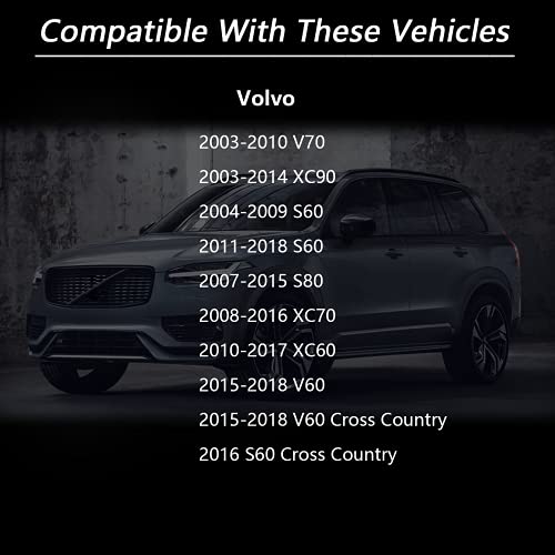 Gas Cap, Fuel Cap Replace 31392044 313 920 44 Compatible with Volvo 2003-2014 Volvo XC90 2008-2016 XC70 2010-2017 XC60 2004-2009 S60 2011-2018 S60 2007-2015 S80 2003-2010 V70 2015-2018 V60,More.