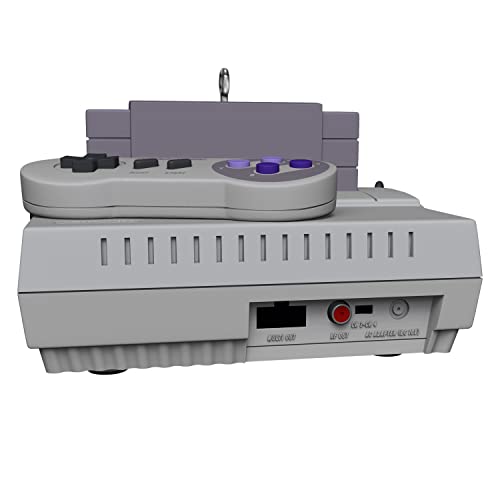 Hallmark Keepsake Christmas Ornament, Nintendo Super Nintendo Entertainment System Console, SNES Light and Sound