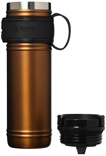 Stanley The Quadvac NeverLeakMug, 1 Count (Pack of 1), Maple