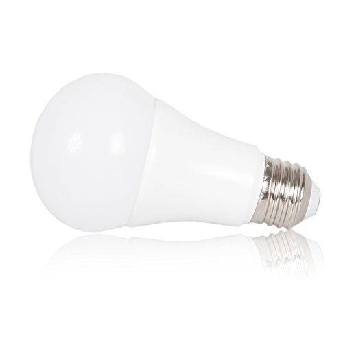 Maxxima LED A19 800 Lumens 60 Watt Equivalent Light Bulb Set - 2700K Soft White Light, Energy Efficient 10 Watts, E26 Base, Non-Dimmable, for Bathrooms, Lamps, and Living Rooms - 12 Pack