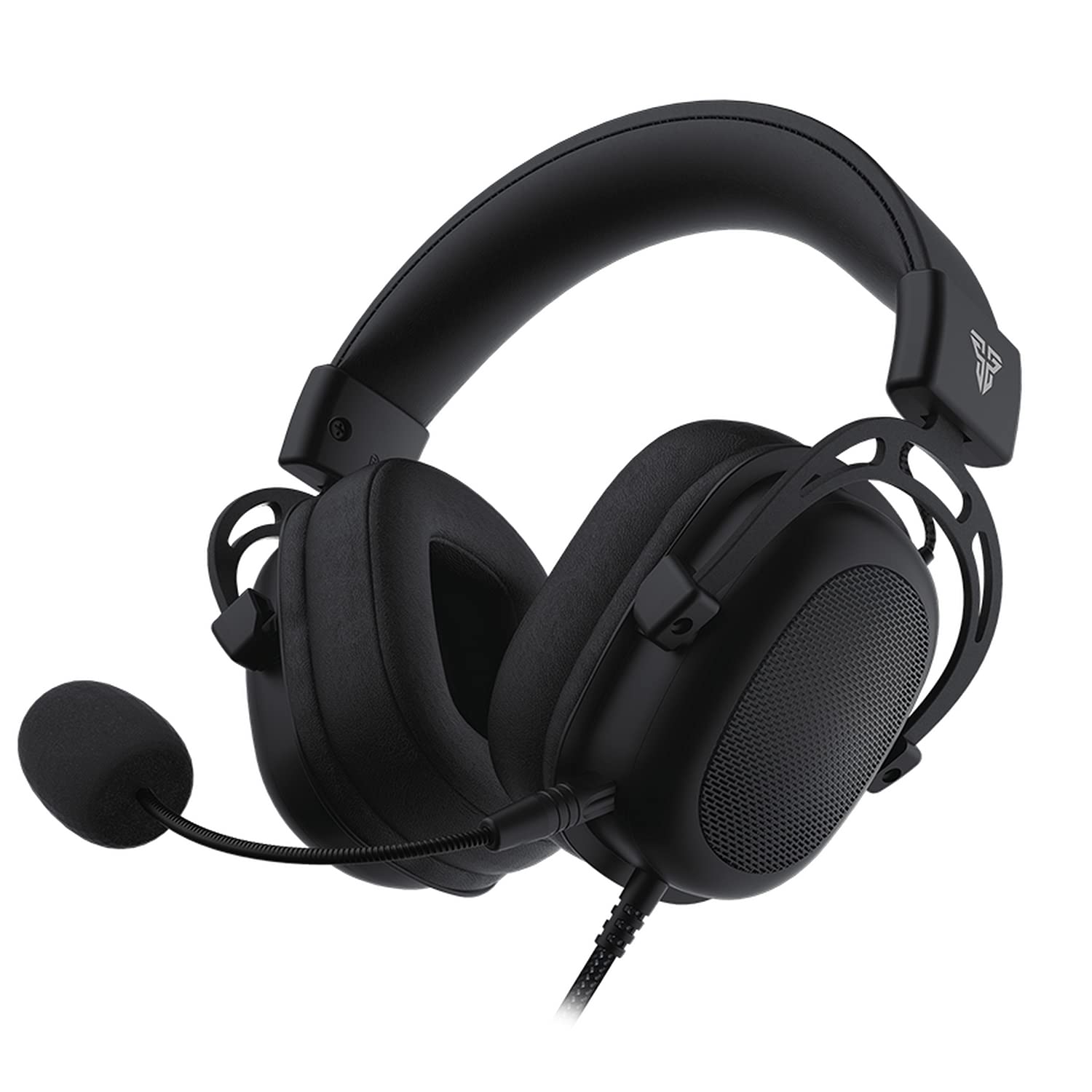 Gaming Headset, 53mm Driver Headphone for PC, PlayStation 4 5, Xbox One S X, Nintendo Switch, VR, Android, and iOS, Black (FA-MH90)