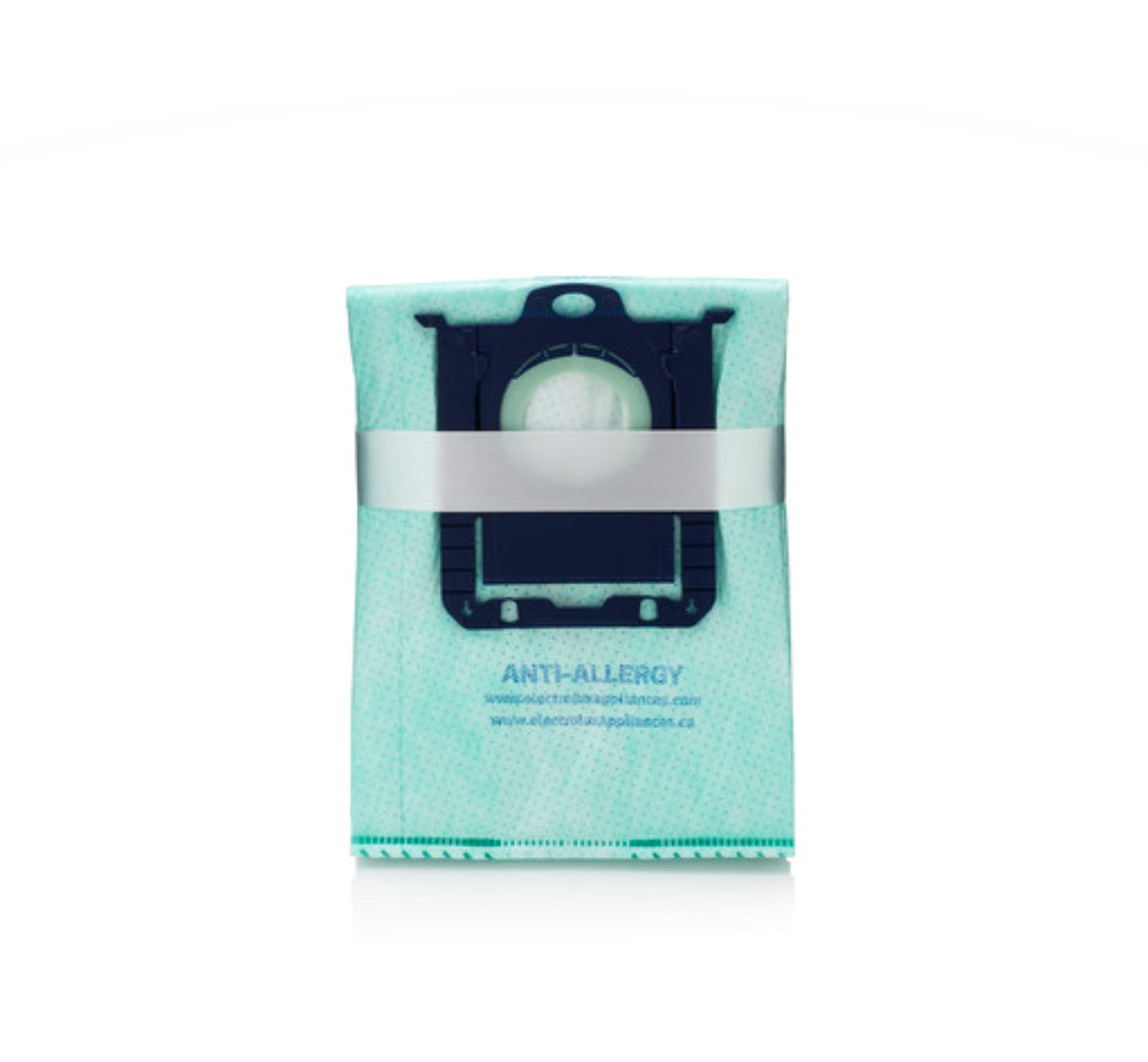 Electrolux EL202G S-bag Anti-Allergy Synthetic Vacuum Bags, 4 Pack , Blue