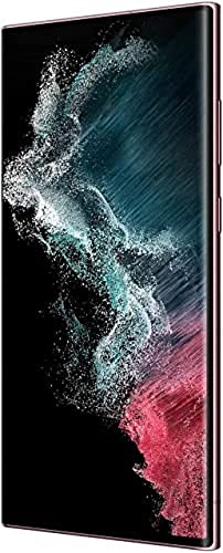 SAMSUNG Galaxy S22 Ultra S9080 5G 512GB ROM 12GB RAM Factory Unlocked (GSM Only | No CDMA - not Compatible with Verizon/Sprint) Global Version Mobile Cell Phone - Burgundy