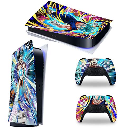 Gohan PS5 Digital Edition Console and Controller Skin Set - Playstation 5 Digital Edition Vinyl