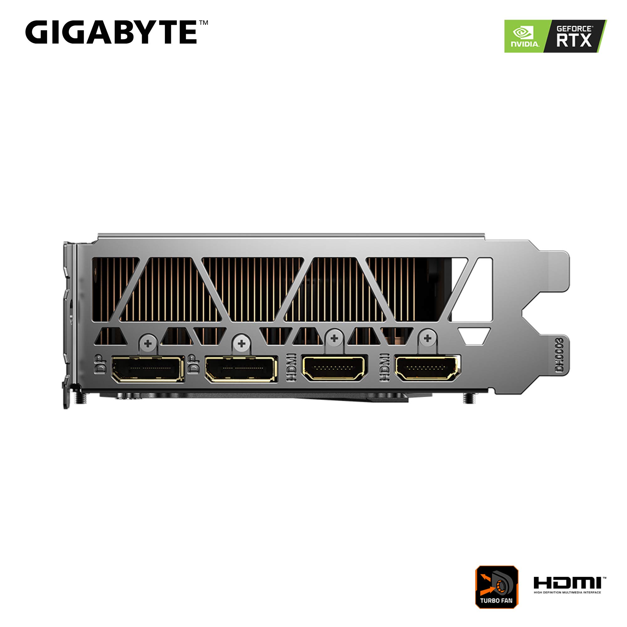 Gigabyte 24GB NVIDIA GeForce RTX 3090 Turbo GDDR6X Graphics Card Model GV-N3090TURBO-24GD