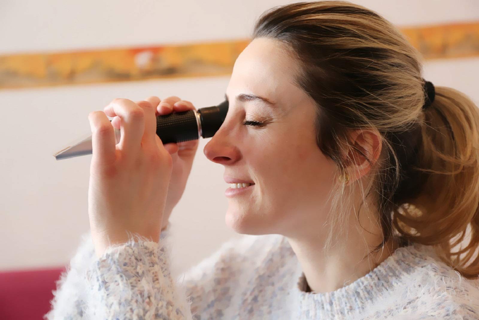 TRZ Honey Refractometer Moisture 12 to 30%,Designed for The Inspection of Moisture Content of Honey