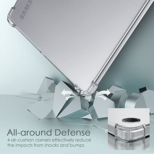 TiMOVO for Galaxy Tab A8 Case 10.5 Inch 2022 SM-X200/ SM-X205, Shockproof Drop Protection Slim Lightweight TPU Transparent Back Cover Shell for Samsung Galaxy Tab A8 10.5" Clear Case
