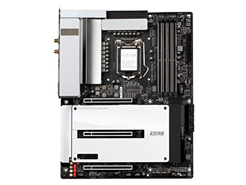 GIGABYTE Z590 Vision D (LGA 1200/ Intel/ Z590/ ATX/Triple M.2/ PCIe 4.0/ USB 3.2 Gen2X2 Type-C/Intel WiFi 6/ Dual 2.5GbE LAN/Intel Thunderbolt 4/ Motherboard)