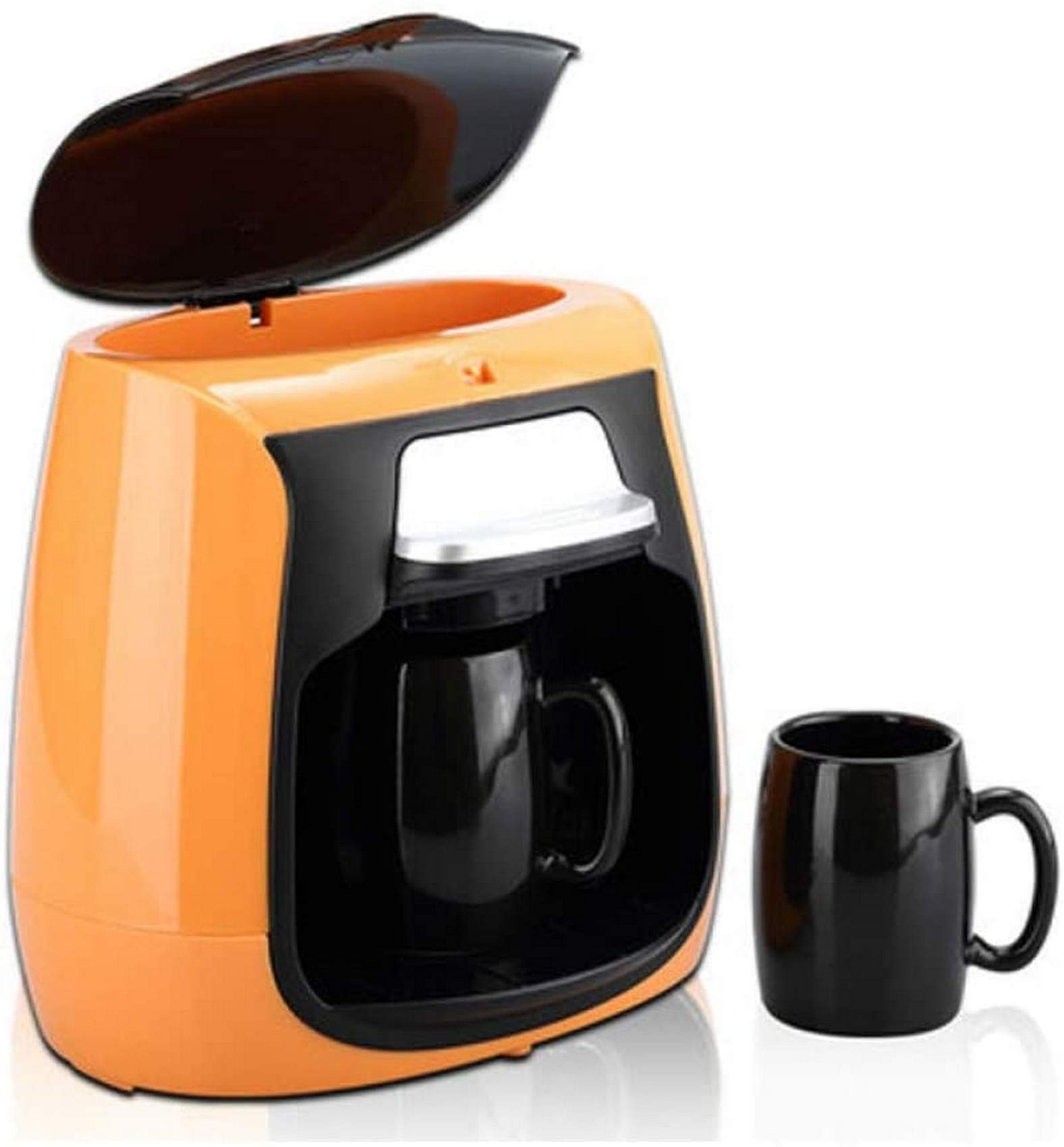 NOALED Mini Electric Drip Coffee Maker Household Semi-Automatic Brewing Tea Pot American Coffee Machine Espresso 2 Cup