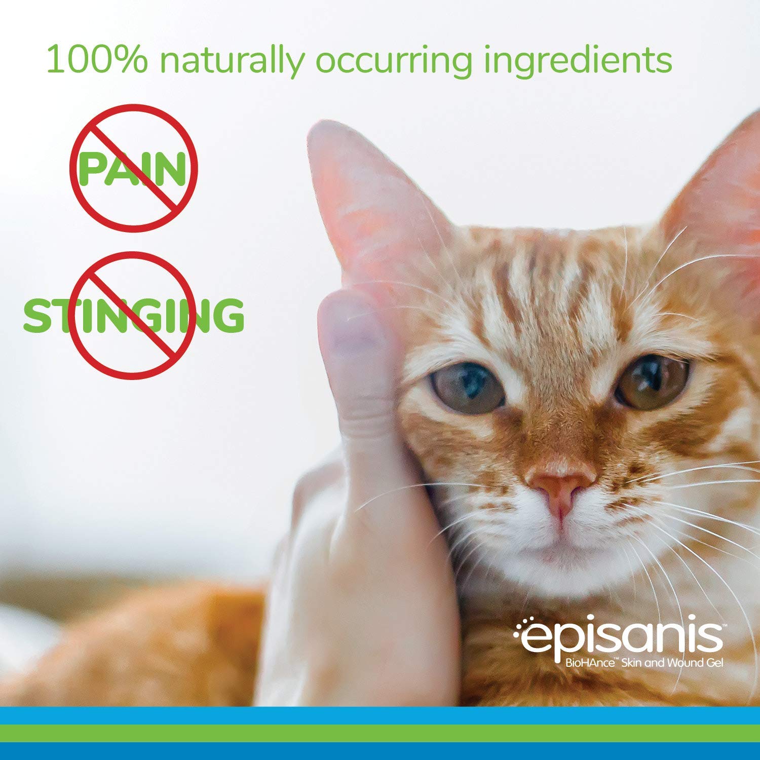Sentrx Episanis Skin & Wound Gel Spray for Dogs & Cats, Patented BioHance Wound Spray, Cuts, Bites, Hot Spots, Ulcers, 15 ml