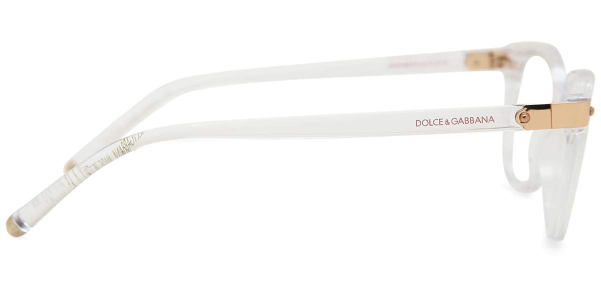 Dolce & Gabanna DG5036-3133 Eyeglasses Frame CRYSTAL w/DEMO LENS 51mm