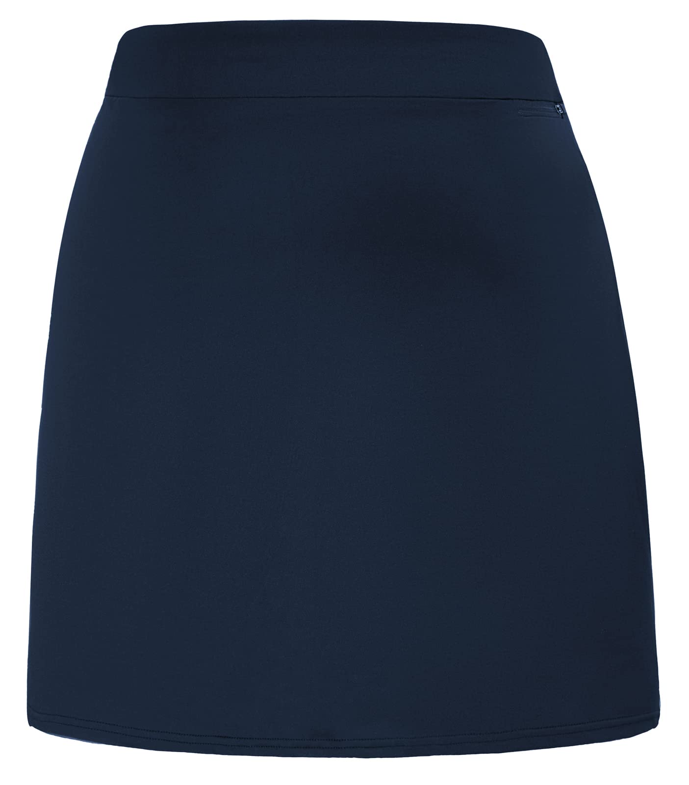 Hanna Nikole Golf Skirts for Women Plus Size Pleated with Shorts Pockets 18" Workout Skorts Navy 20W