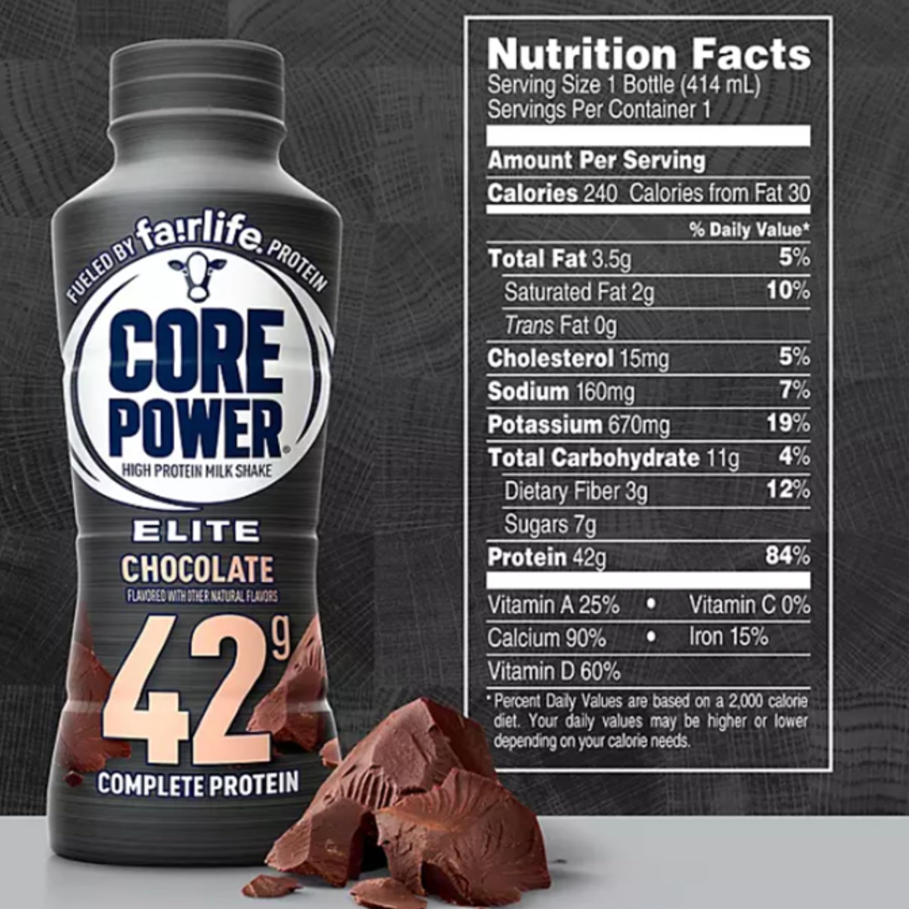Fairlife Protein Shakes |Nutrition Plan Protein Shake | Chocolate | Core Power Elite |Fair life Protein Shakes Variety Pack | 14 Fl Oz Pack of 4 | Every Order is Elegantly Packaged in a Signature BETRULIGHT Branded Box!