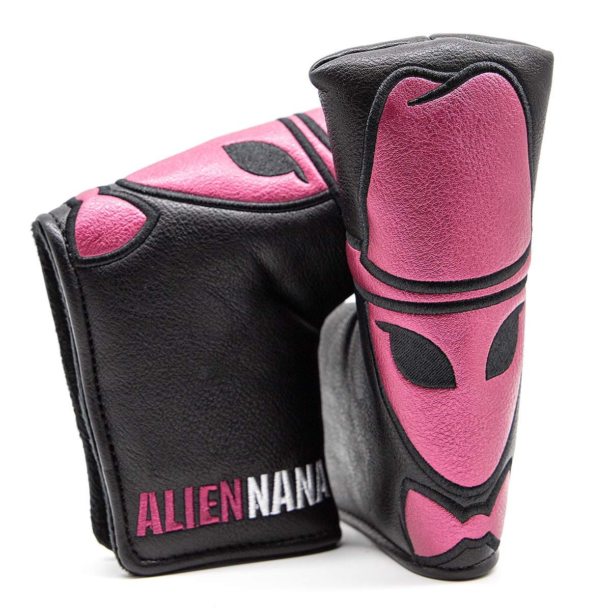 Golf Club Headcover Set Golf Driver Cover Fairway Cover Hybird Covers Iron Headcover Blade Putter Covers, Synthetic Leather Headcover