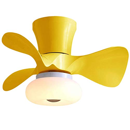 FairUo Kids Bedroom Ceiling Fan with Light Reversible with Remote Control 6 Speeds Led Dimmable Fan Ceiling Light 64W with Timer Modern Quiet Ceiling Fan Light