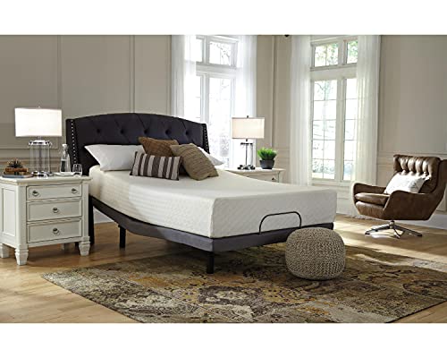 RIPPOU King Size Chime 12 Inch Medium Firm Memory Foam Mattress with Green Tea & Charcoal Gel