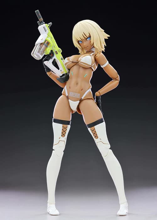 YSBRING Snail Shell 1/12 Scale Mecha Girl Milk Tea Girl Machine 6 inch PVC Collectible Action Figure