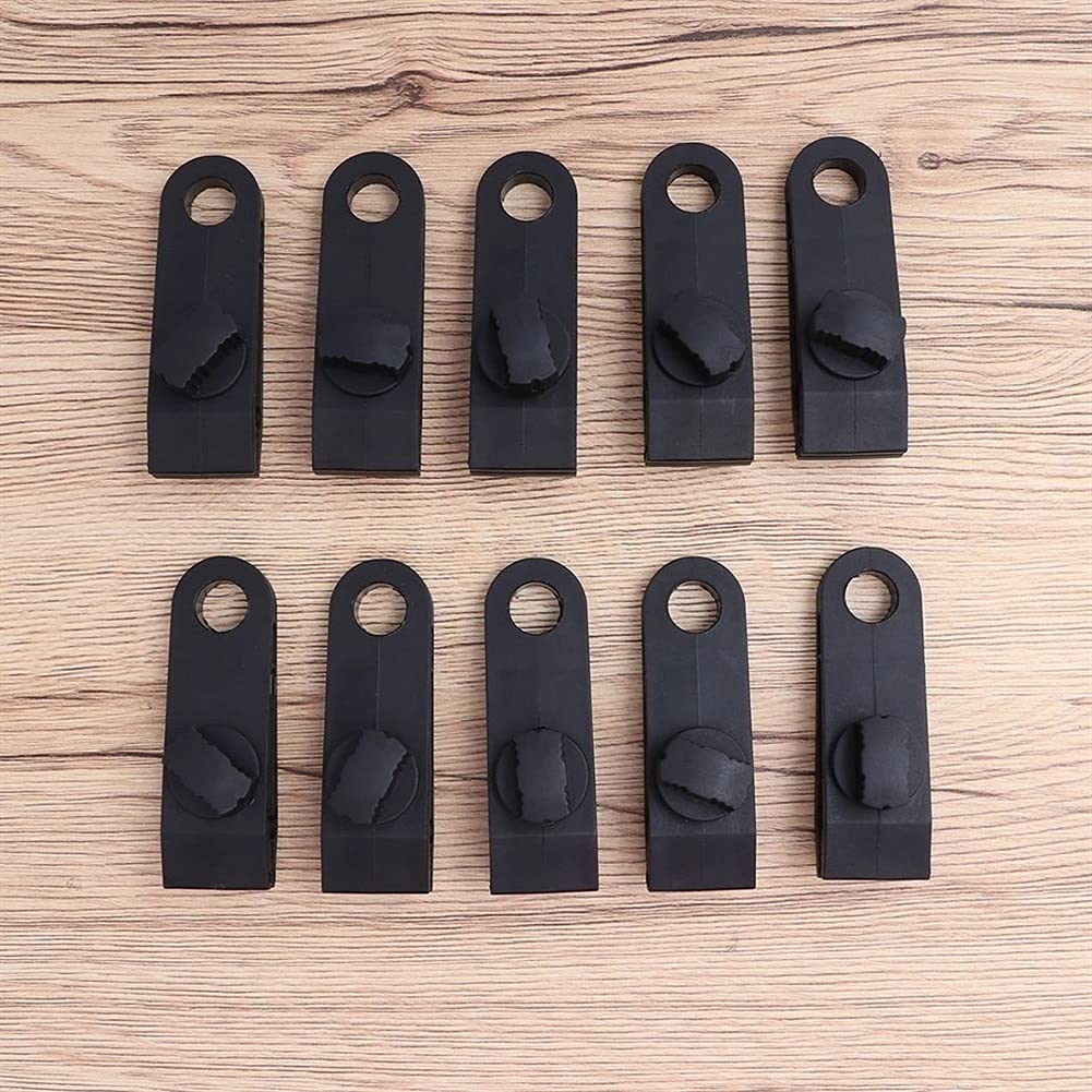 LMMDDP 10pcs Clips Heavy Duty Durable Premium Lock Grip Awning Clamp for Canopies Camping Tarps Caravan