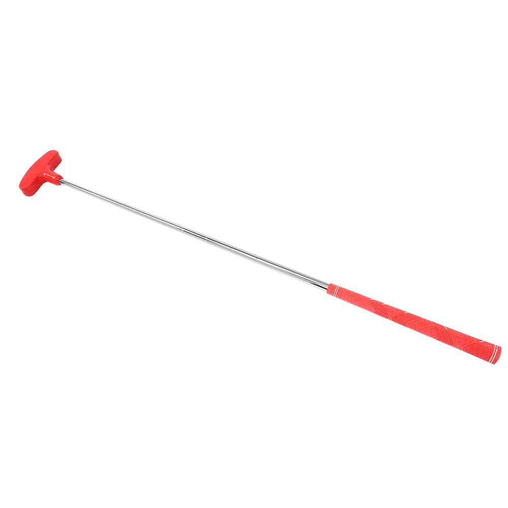 Golf Putter Clubs, Two-Way Red Mini Putter, for Kids Schools Party Games and Birthdays(red)