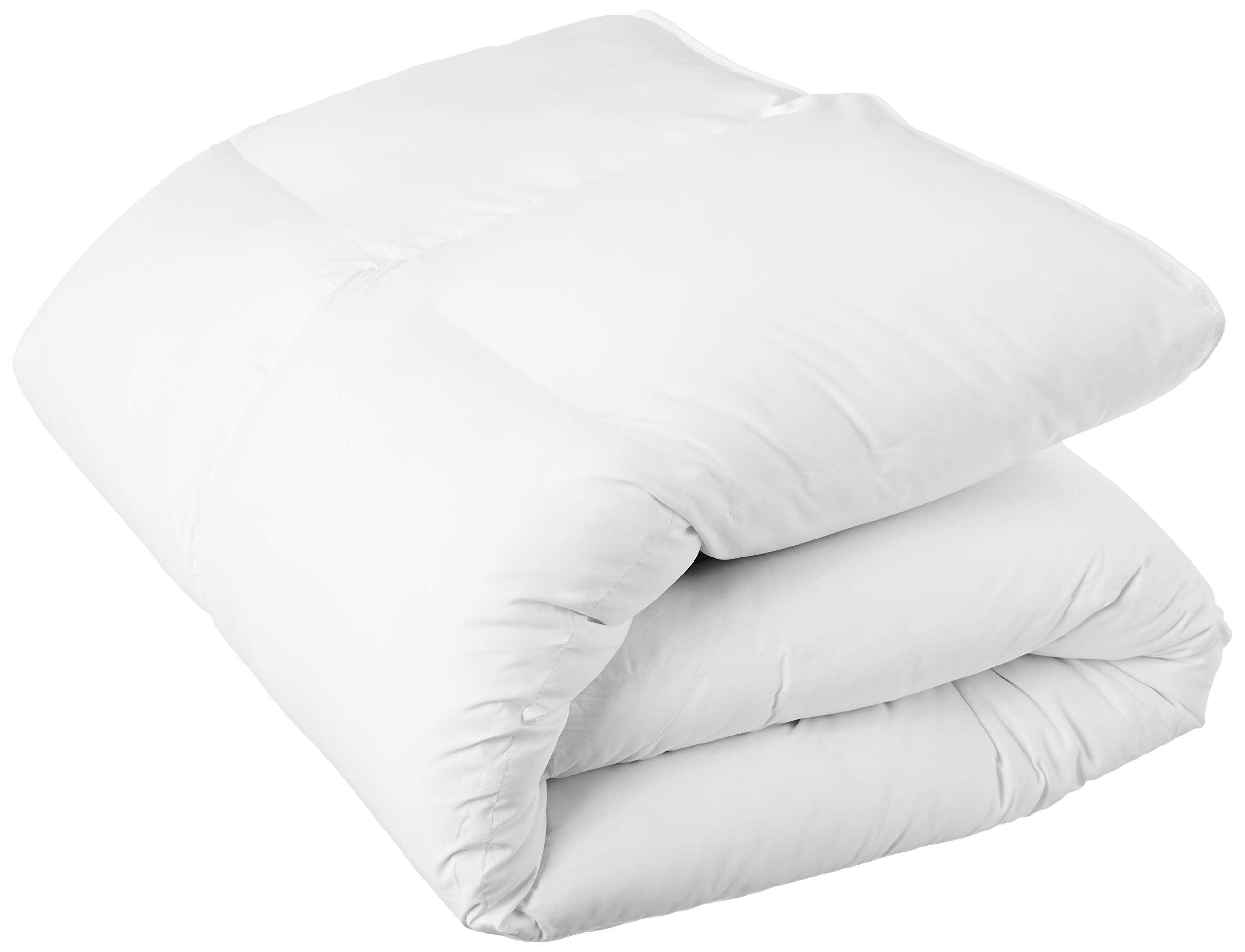 Superior Mattress Topper, Down Alternative, 2 Inch Deep Sized Bed Pillow Top, Comfort Pad, Fluffy Mattress-Topper Protector, Plush Cooling Extra Soft, Hotel Quality, Sleep, All-Season, Queen, White