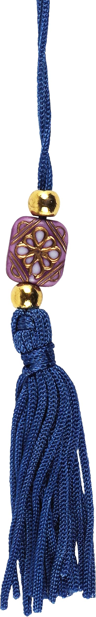 Falling Blossoms Beaded Bookmark