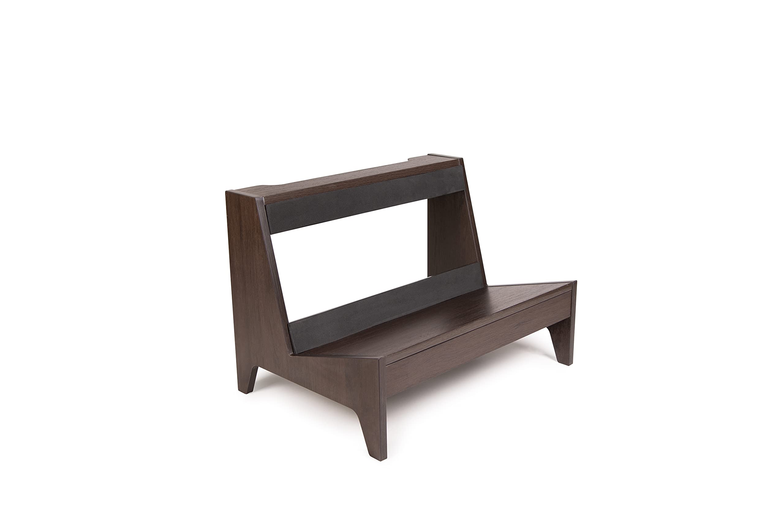 Gator Frameworks Elite Series Large Wooden Combo Guitar Amp Stand in Dark Walnut Finish; (GFW-ELITEGTRAMPLG-BRN)