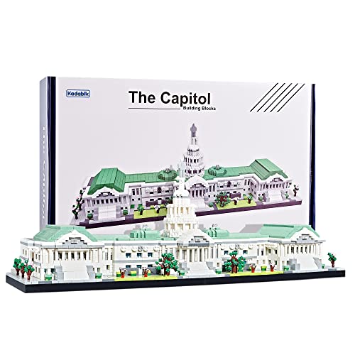 Kadablk Mini Taj Mahal Contruction Set,Mini Block Building Model,600+PCS for Adults & Kids,Famous Landmark Collection Kit…