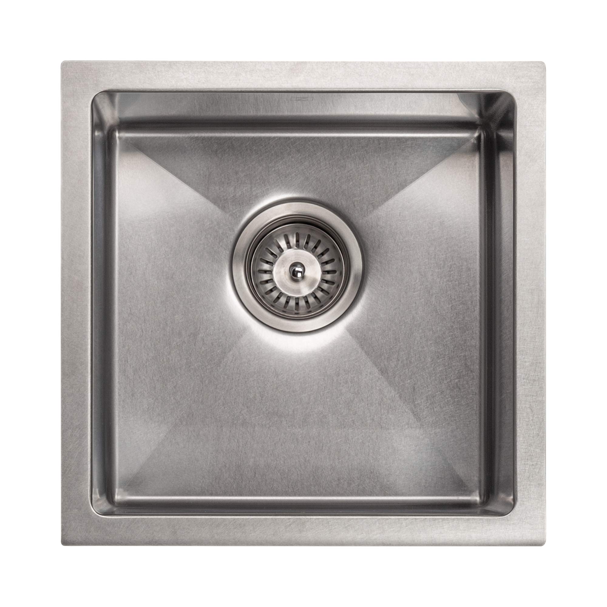 ZLINE 15" Boreal Undermount Single Bowl Scratch Resistant Stainless Steel Bar Kitchen Sink (SUS-15S)